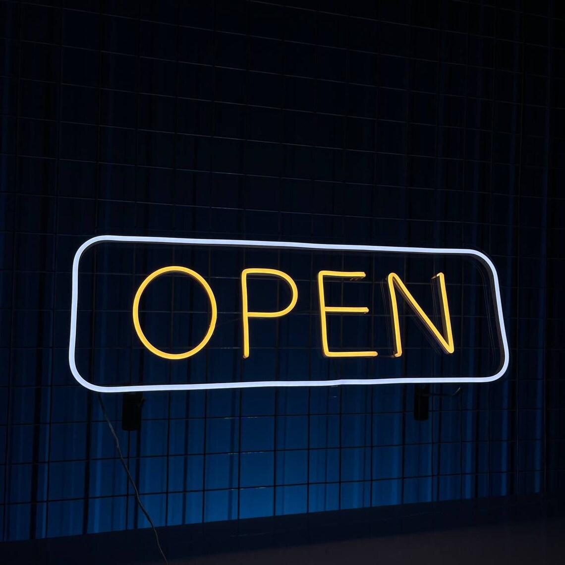 Custom Open Led Sign, Open Neon Sign, Open Neon Sign Business Logo ...