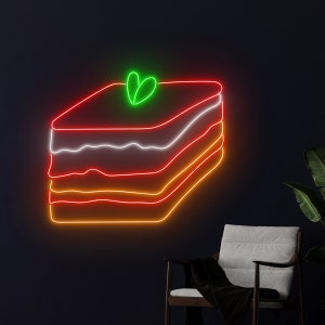 Tiramisu Cake Neon Sign, Tiramisu Led Sign, Tiramisu Led Light, Baking ...