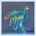Peacock Neon Light, Peacock Led Light, Peacock Led Sign, Peacock Neon ...
