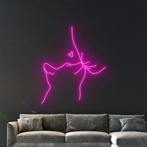 Cat Girl Led Sign, Cat Woman Led Light, Cat Lady Neon Sign, Cat Neon ...