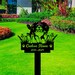 Custom Cavalier King Charles Spaniel Memorial Stake, Dog Stake Metal ...