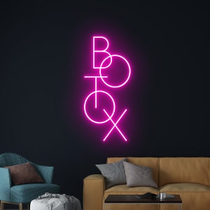 Botox Logo Neon Sign, Botox Filler Led Sign, Botox Filler Led Lights ...