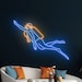 Scuba Diver Neon Sign, Scuba Diver Neon Light, Diving Mask & Duck ...