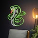 Snake Neon Light, Snake Led Sign, Snake Neon Sign, Snake Led Light ...
