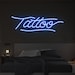 Tattoo Led Sign, Tattoo Neon Sign, Wall Decor, Bar Neon Sign, Custom ...