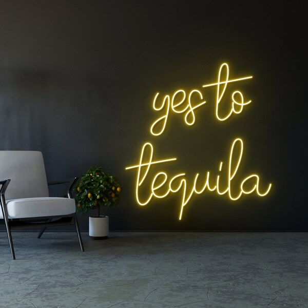 Tequila Neon Bar Signs - Etsy