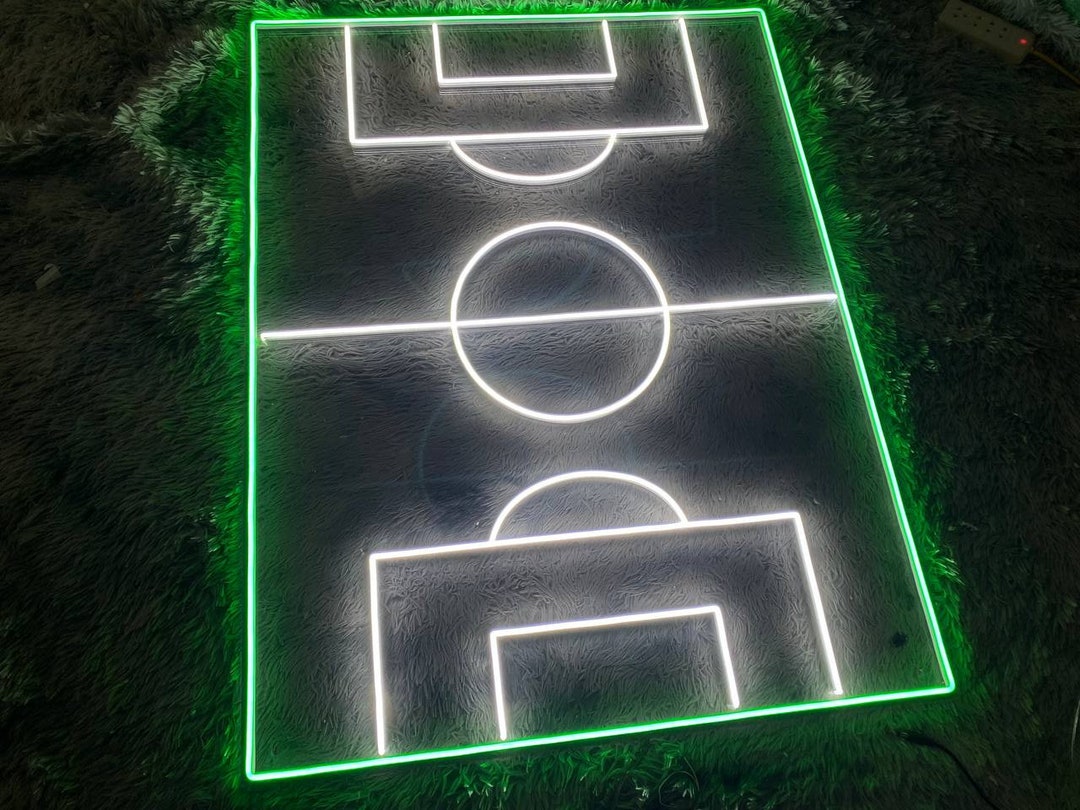 Soccer Field Football Neon Sign, Soccer Field Football LED Sign ...