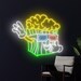 Funny Popcorn Neon Sign, Popcorn Neon Light, Popcorn Led Light, Popcorn ...