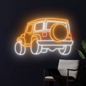 Custom Text Classic Car Neon Sign, Luxury Car Led Sign, Car Led Light ...