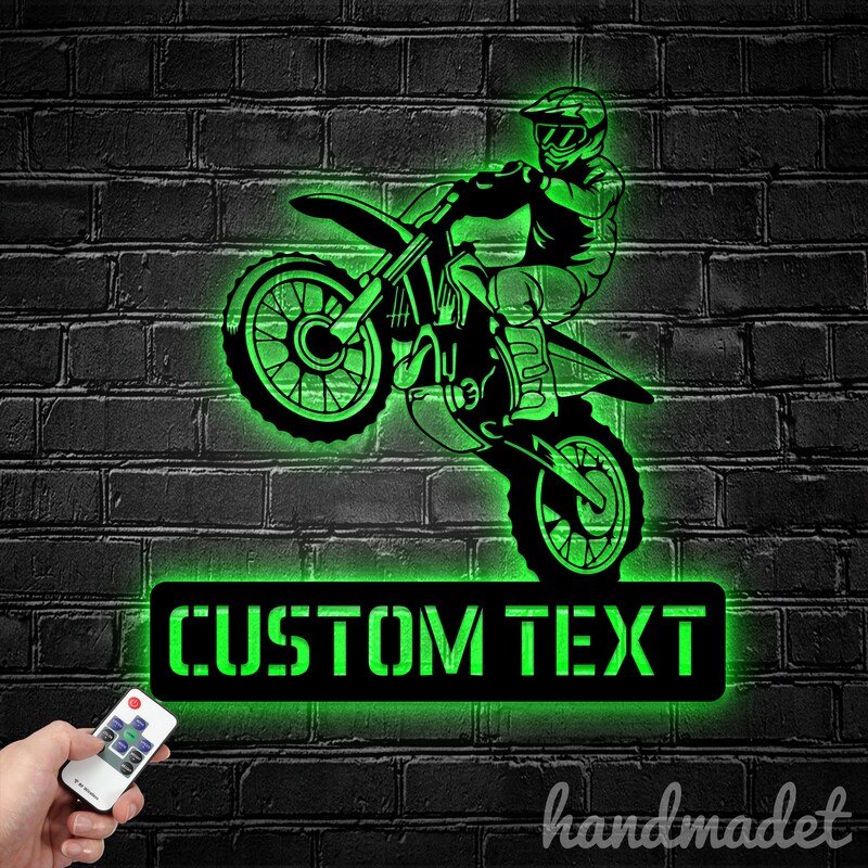 Motocross Wall Decor - Etsy