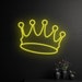 Crown Neon Sign, King Crown Led Sign, Queen Crown Led Light, Royal ...