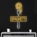 Custom Spaghetti Neon Sign, Italian Noodles Led Light, Italy Noddle ...