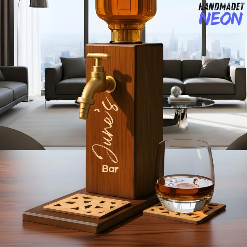 Small Glass Liquor Bottle - Etsy