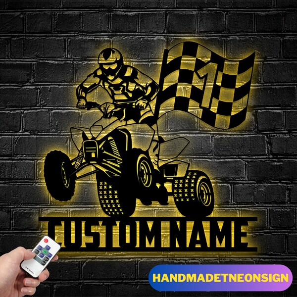 Quad Racing Sign - Etsy