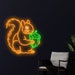 Custom Squirrel Neon Sign, Squirrel Led Light, Bar Club Neon Light ...