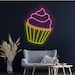 Cupcake Neon Sign Cupcake Led Sign Led Light Custom Neon - Etsy