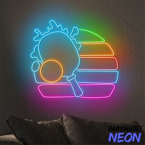 Pickleball Neon Sign, Pickleball Led Sign, Pickleball Racket Ball Neon ...