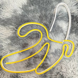 Banana Fruit Led Sign, Banana Neon Sign, Wall Decor, Banana Neon Sign ...