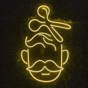 Barber Shop Led Sign, Barber Neon Sign, Wall Decor, Decor Led Light ...