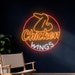 Chicken Wings Neon Sign, Fried Chicken Wings Led Sign, Chicken Led ...