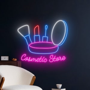 Cosmetics Neon Sign, Cosmetics Neon Light, Beauty Product Led Sign ...