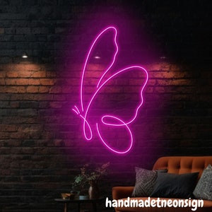Butterfly Neon Sign, Butterfly Led Sign, Butterfly Neon Light ...