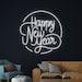 Happy New Year Neon Sign Happy New Year Led Sign Happy New - Etsy