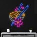 Custom Sushi Neon Sign, Sushi Led Sign, Japanese Food Flower Led Light ...