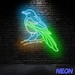 Magpie Neon Sign, Magpie Led Sign, Magpie Bird Neon Light, Bird Led ...