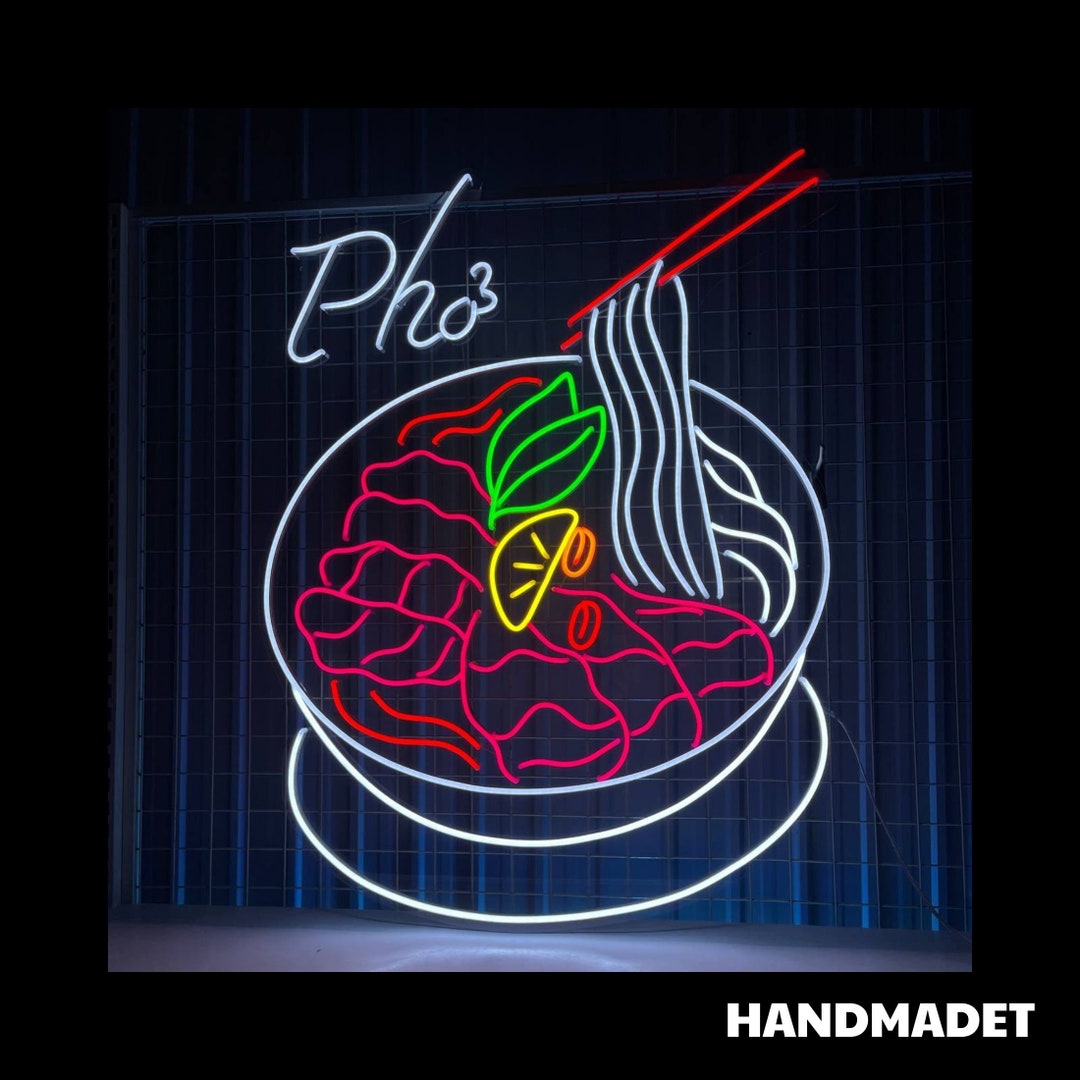 Pho Neon Sign, Pho Neon Light, Pho Led Light, Pho Led Sign, Pho Bowl ...