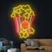 Popcorn Neon Sign, Popcorn Neon Light, Popcorn Led Light, Popcorn Led ...