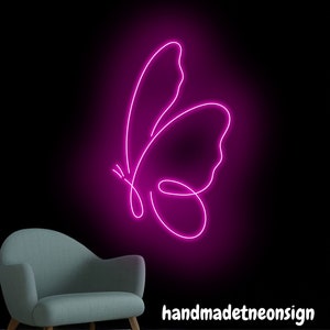 Butterfly Neon Sign, Butterfly Led Sign, Butterfly Neon Light ...