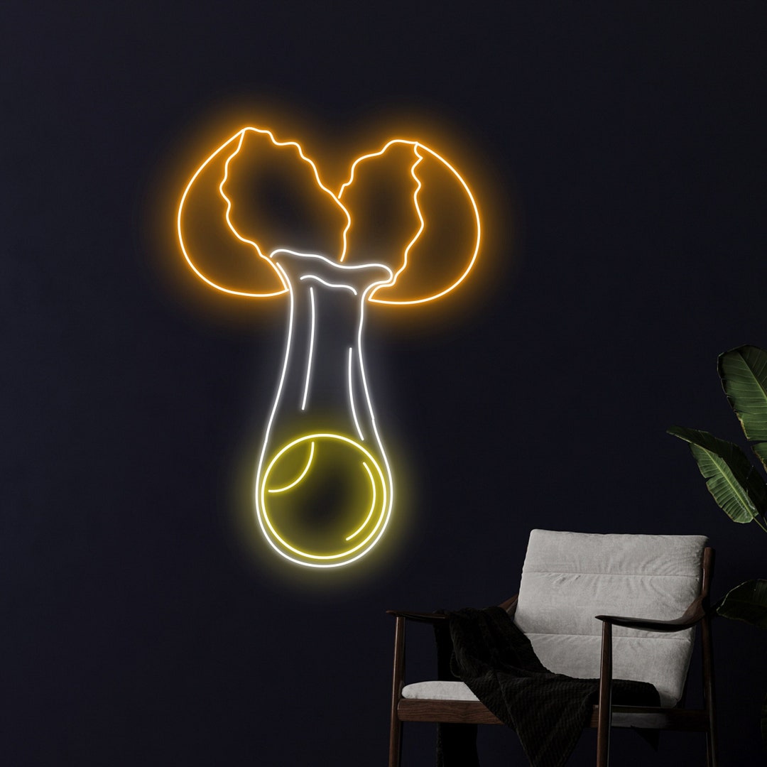 Cracking Egg Neon Light, Broken Egg Led Light, Breaking Egg Led Sign ...