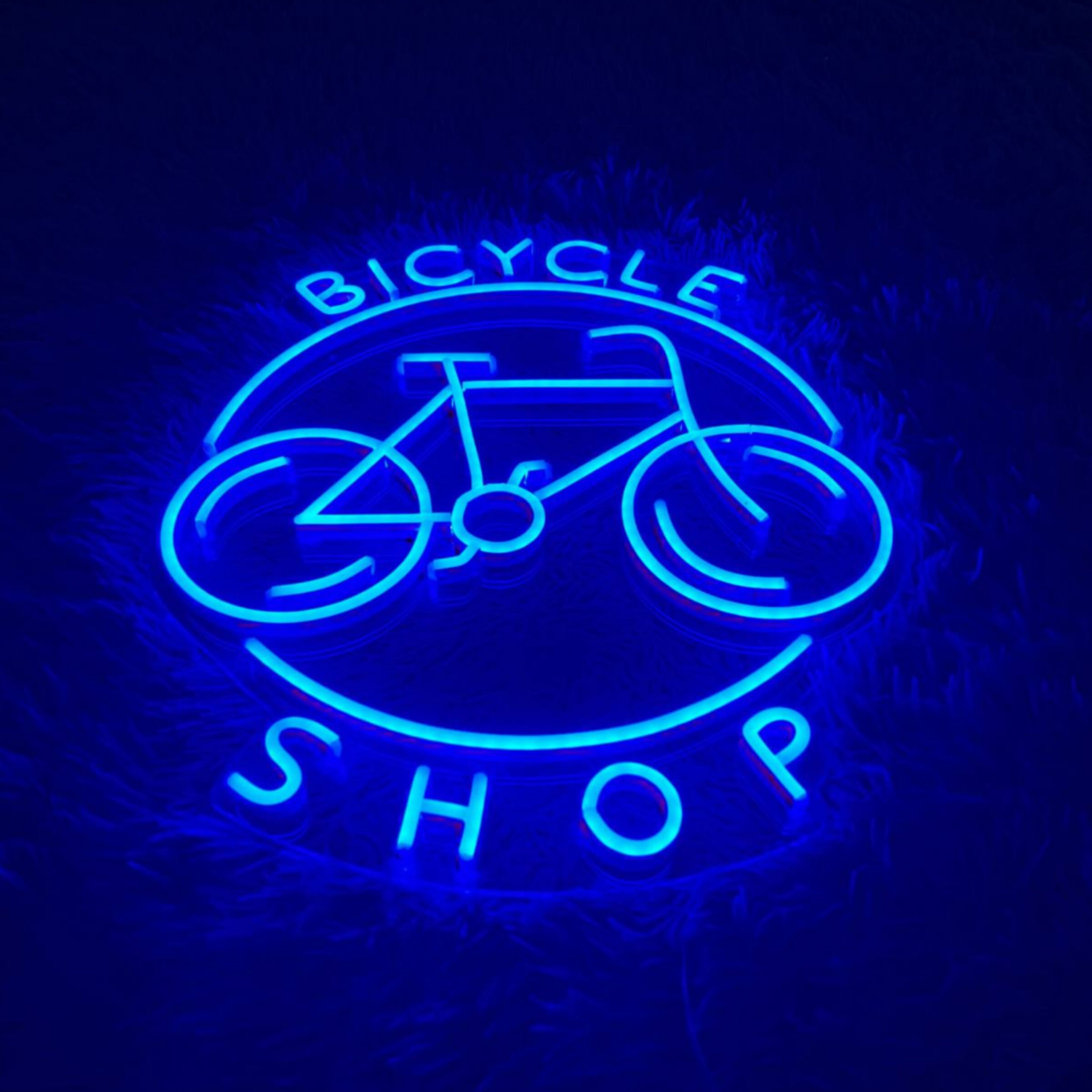Bicycle Shop Neon Signs, Bicycle Shop LED Lights, Bicycle Neon Lights ...