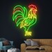 Rooster Neon Light, Chicken Led Light, Rooster Led Sign, Chicken Neon ...
