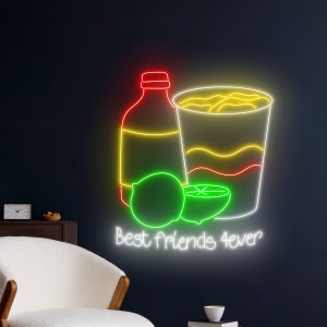 Best Friends 4ever Neon Sign, Maruchan Ramen Noodle Led Sign, Valentina ...