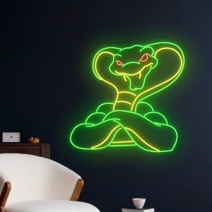 Snake Neon Light, Snake Led Sign, Snake Neon Sign, Snake Led Light ...