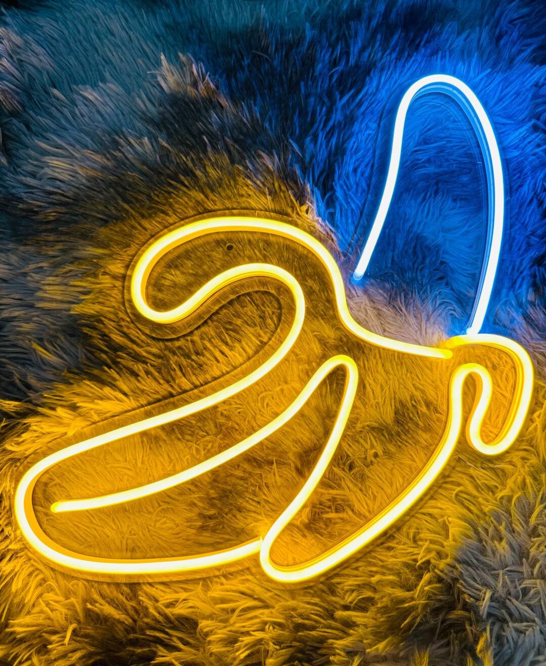 Banana Fruit Led Sign, Banana Neon Sign, Wall Decor, Banana Neon Sign ...