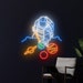 Astronaut Planet Neon Sign, I Need Space Astronaut LED Light, Astronaut ...