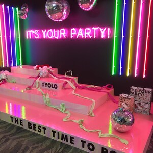 Custom Party Decor ,custom Neon Sign, Neon Sign Bedroom Small ,led Neon ...