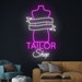 Tailor Shop Led Sign, Tailor Neon Sign, Clothes Led Light, Clothing ...