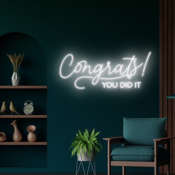Congrats Sign - Etsy