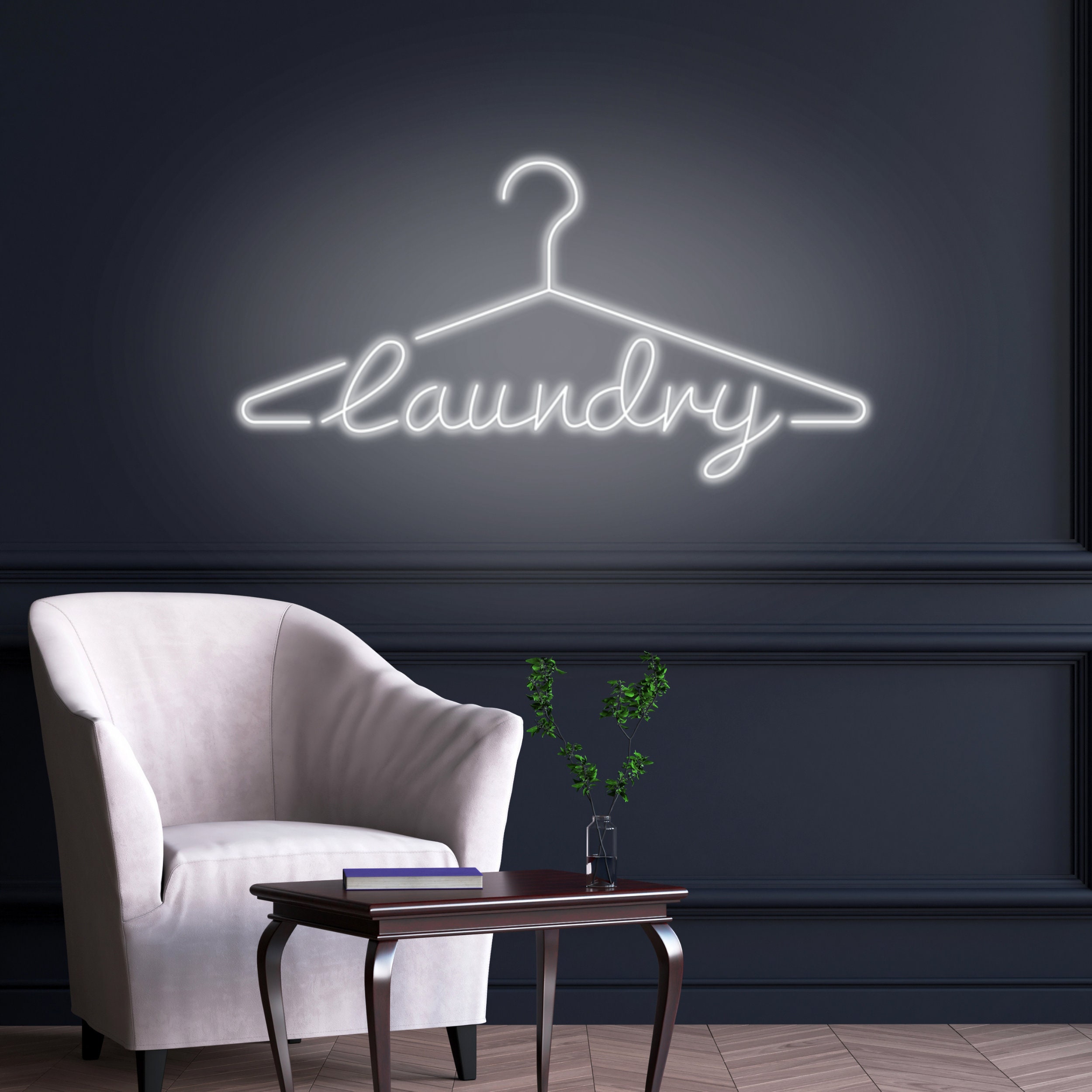 Laundry Neon Sign,laundry Sign,laundry Wall Decor,neon Sign Light for ...