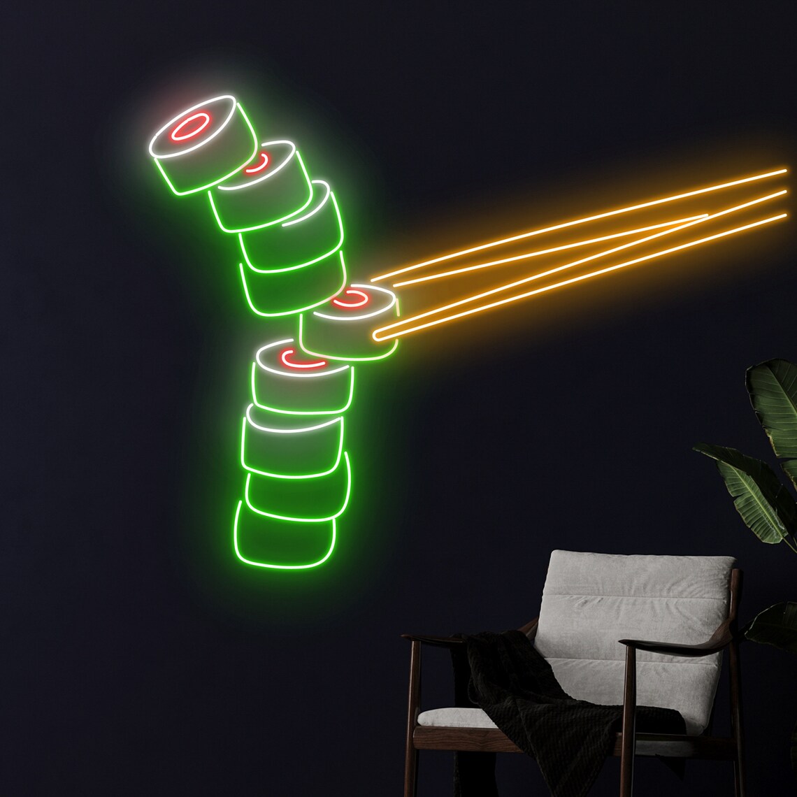 Sushi Neon Sign, Japanese Food LED Sign, Sushi Neon Light, Japan ...