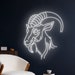 Goat Neon Sign, Goat Led Sign, Goat Led Light, Goat Neon Light, Goat ...