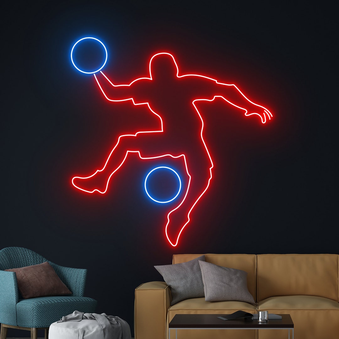 Dodgeball Neon Sign, Dodgeball Neon Light, Dodgeball LED Sign ...