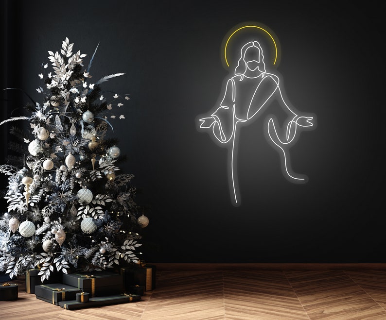 Jesus Neon Signs, Jesus Art Signs, Best Christmas Gifts, Christmas ...