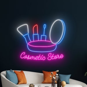 Cosmetics Neon Sign, Cosmetics Neon Light, Beauty Product Led Sign ...