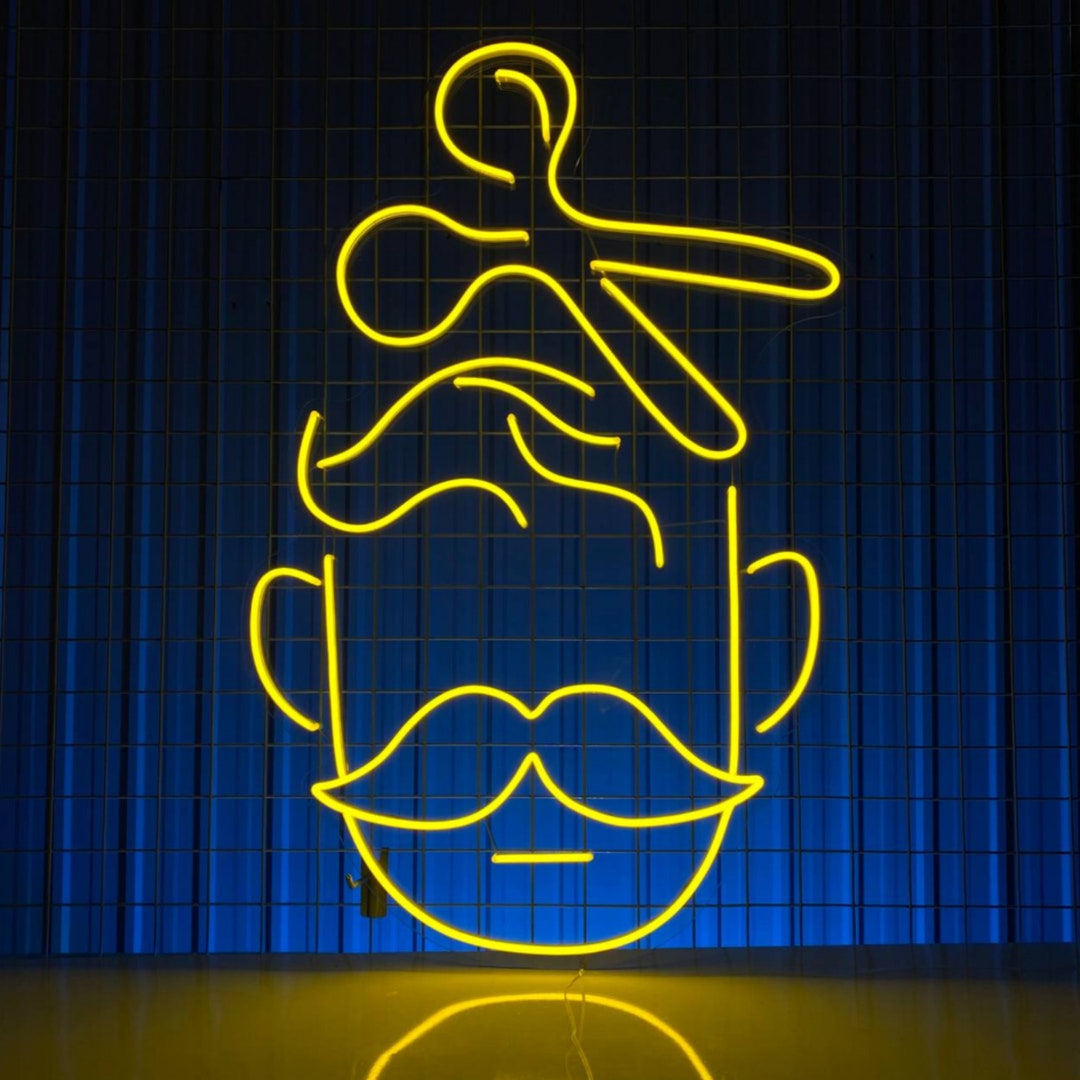 Barber Shop Led Sign, Barber Neon Sign, Wall Decor, Decor Led Light ...