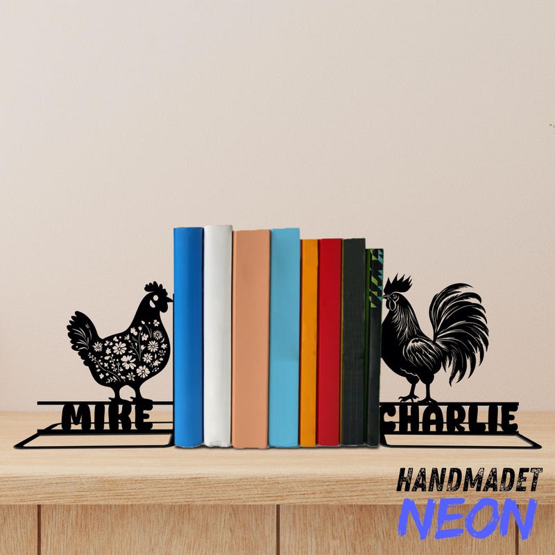 Chicken Bookends - Etsy